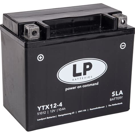 LP YTX12 4 12V 10Ah 180CCA Motorcycle Battery CLEARANCE Infinite