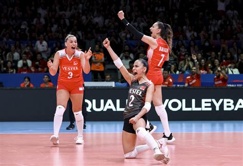 Filenin Sultanları FIVB Milletler Liginde Yarı Finale Yükseldi