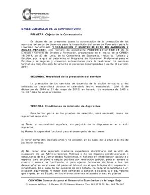 Completable En línea 1 36 BASES QUE REGIRN LA CONVOCATORIA PBLICA