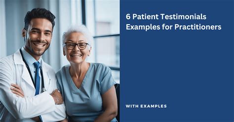 Patient Testimonials Examples For Practitioners