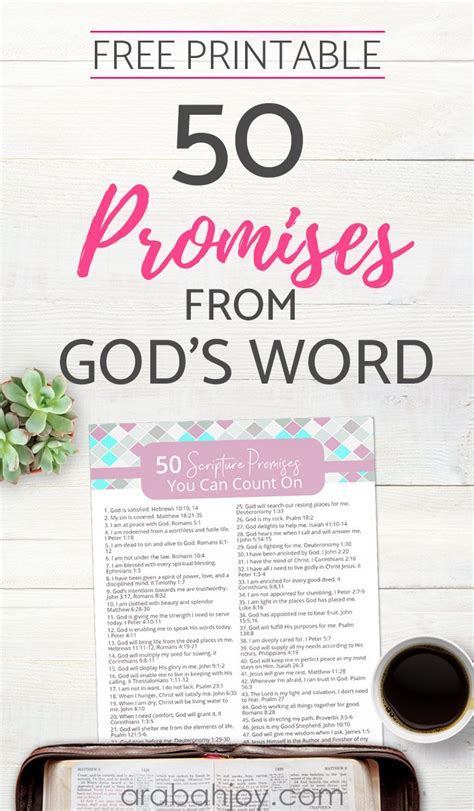 Printable Promises Of God