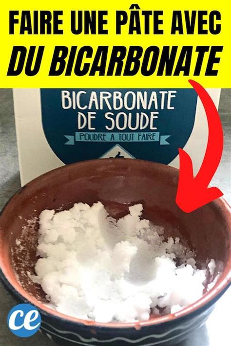 Comment Faire une Pâte Avec du Bicarbonate de Soude