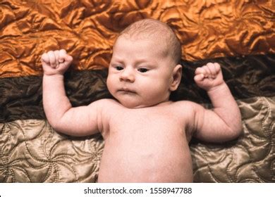 Baby Milestones Naked Month Old Stock Photo Shutterstock
