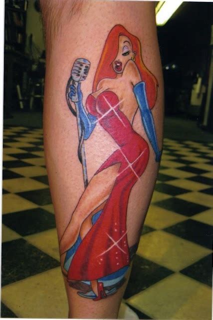 Josh And I Were Just Talking About A Jessica Rabbit Pinup Tattoo Last Night Too Haha
