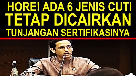 Hore Kabar Gembira Tunjangan Sertifikasi Guru Triwulan Tetap