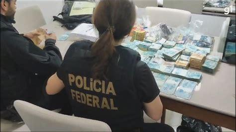 Vídeo PF apreende mais de R 500 mil em espécie durante operação no