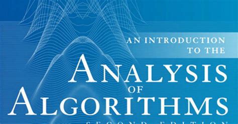 Robert Sedgewick Philippe Flajolet An Introduction To The Analysis