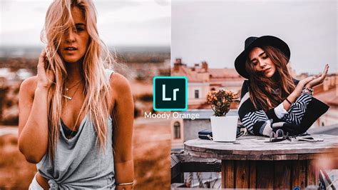 How To Edit Moody Orange Lightroom Mobile Tutorial YouTube