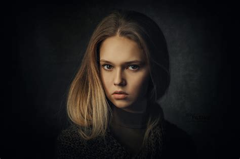 Fondos De Pantalla Mujer Rubia Cara Retrato X Motta