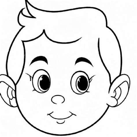 40 Desenhos De Rosto De Menino Para Imprimir E Colorirо NBKomputer