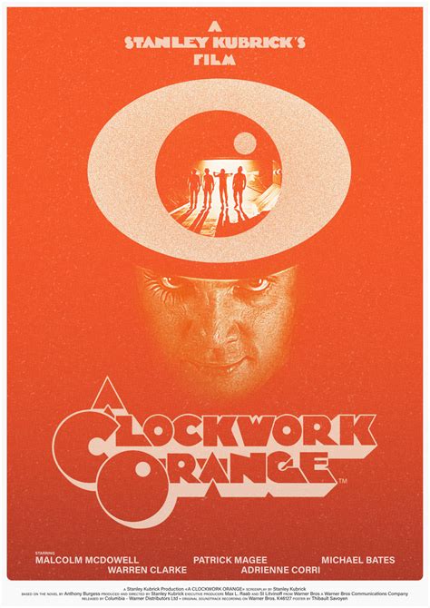 A CLOCKWORK ORANGE 1971 Poster By Polar Std
