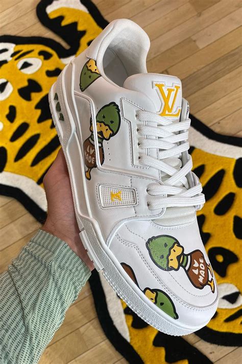 NIGO x LOUIS VUITTON 别注 Trainer 曝光 NOWRE现客