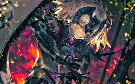 Jeanne D Arc Darkness Fate Grand Order Alter Manga Artwork