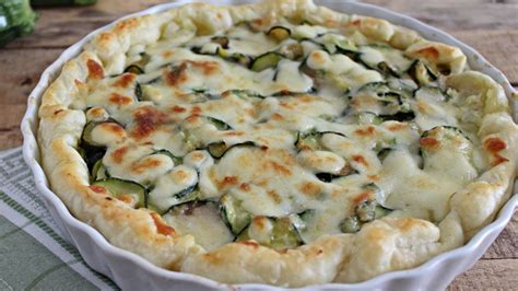 Tarte salée aux courgettes et aux pommes de terre idée simple et
