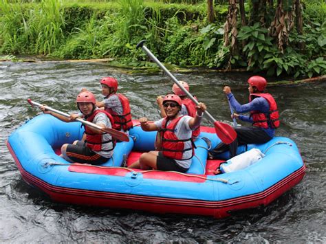 Promo Wisata Arung Jeram Bali Rafting Telaga Waja Karangasem Senggol Bali