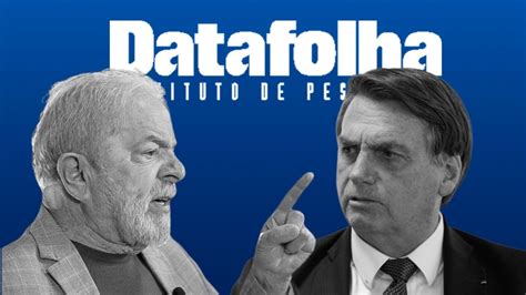 Datafolha vê vitória de Lula 52 das intenções de voto