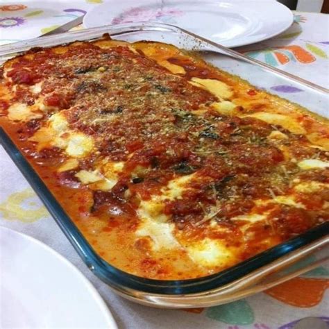 Canelone Recheado De Queijo E Presunto Receitinhas