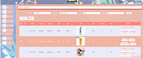 [附源码]nodejs计算机毕业设计美妆商城系统express 程序 lw express 商城系统 csdn博客