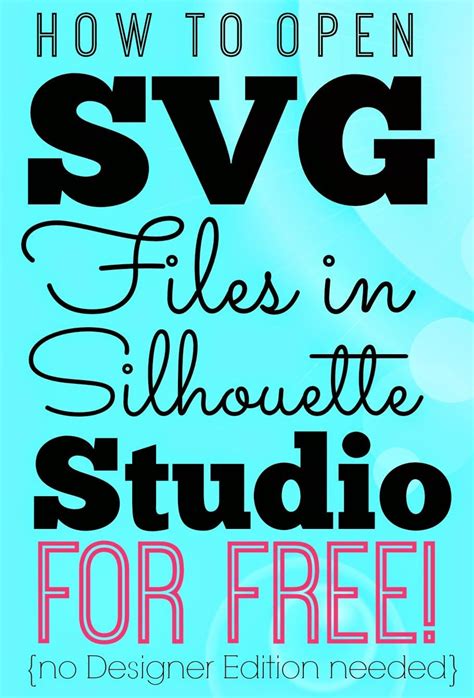So You Got Yourself An SVG File And You Want To Open It In Silhouette