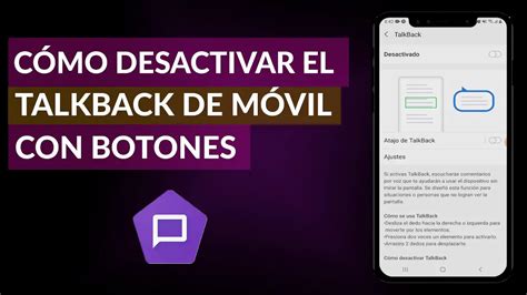 Cómo desactivar TalkBack en Android Haras Dadinco