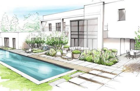 Croquis Maison En 2023 Croquis Maison Dessin Piscine Dessin Maison 3d