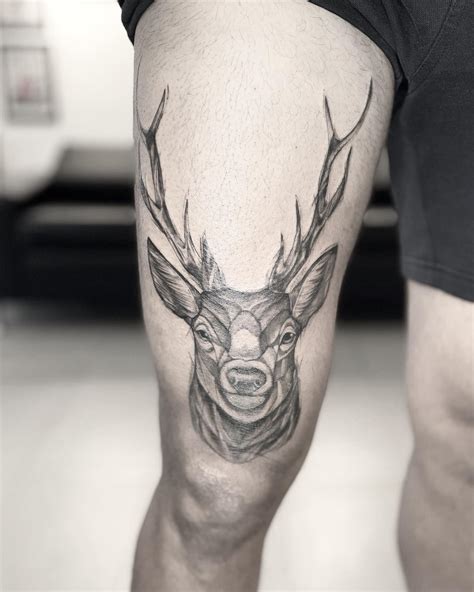 Simple Thigh Tattoos For Men Perlaphilipa