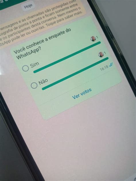 WhatsApp libera recurso de criação de enquete veja como fazer