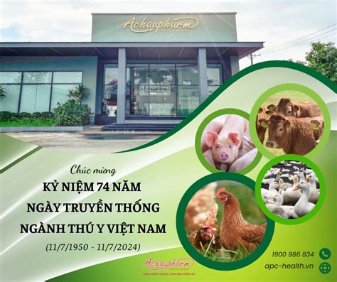 CHÚC MỪNG KỶ NIỆM 74 NĂM NGÀY TRUYỀN THỐNG NGÀNH THÚ Y