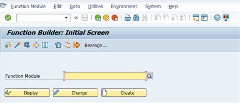 ABAP Function Modules