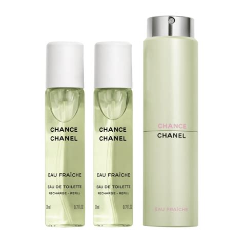 CHANCE EAU FRAÎCHE EAU DE TOILETTE TWIST AND SPRAY 3x20 ml CHANEL