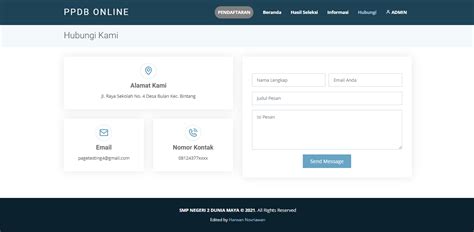 Source Code Ppdb Online Support Php 7 Codeigniter