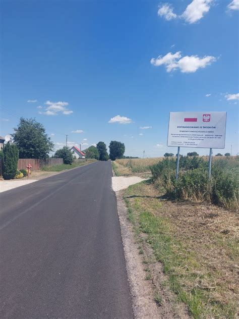 Remont Drogi Powiatowej Nr C Rudunek Niestronno D Browa Na
