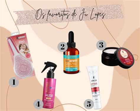 Os 5 Melhores Produtos Para Cuidar Do Cabelo Por Ju Lopes Grandes
