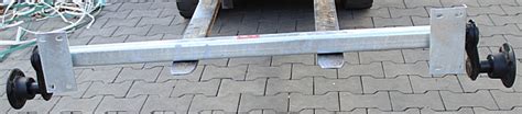 Obromsad axel till båttrailer KNOTT VG7 L 750 kg 1190 mm 4x100