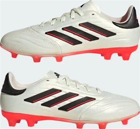 Adidas Copa Pure II Elite FG Ivory Core Black Solar Red Junior Ab