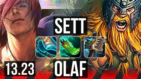 SETT Vs OLAF TOP 12 2 8 6 Solo Kills Legendary 300 Games BR
