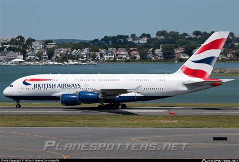 G XLEE British Airways Airbus A380 841 Photo By William Suarez
