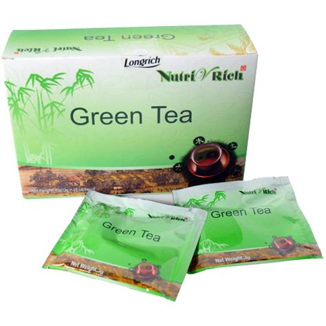 LONGRICH Thé Vert 100 Naturel 15 Sachets PHARMEC