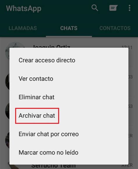 Cómo ocultar conversaciones en Whatsapp 6 pasos
