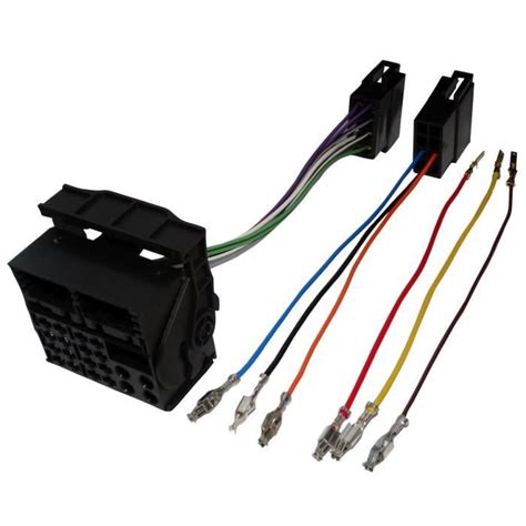 Aerzetix Adaptateur Universel Faisceau C Ble Fiche Iso Quadblock Pour