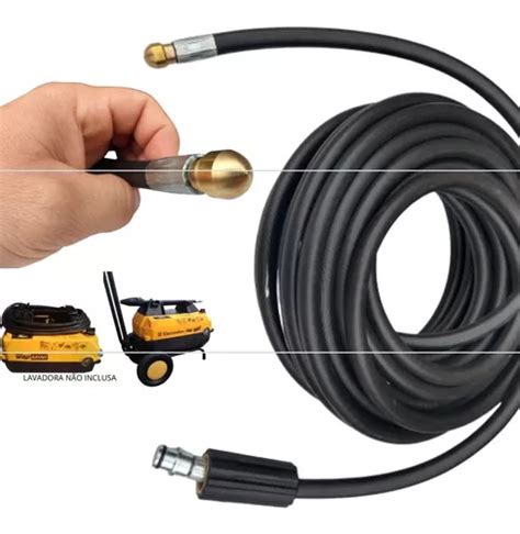Mangueira Desentupidora Lavadora Electrolux Wap Mini 15 Mts