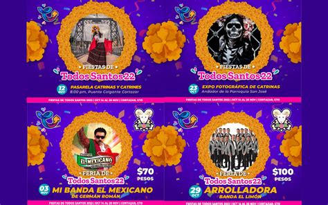 Presentan El Programa De La Feria De Todos Santos 2022 El Sol Del