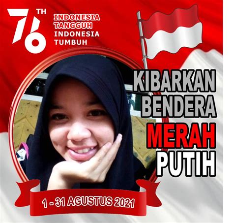 Detail Gambar Bingkai Bendera Merah Putih Koleksi Nomer