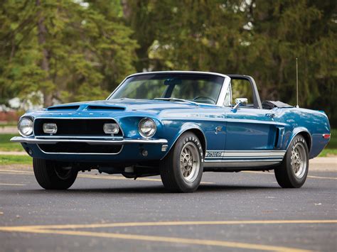 1968 Shelby GT500 KR Convertible Motor City 2015 RM Sotheby S