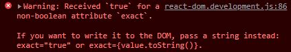 Javascript Received True For A Non Boolean Attribute Exact