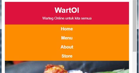 cara membuat halaman web sederhana dengan html contoh desain web sederhana dengan html dan css