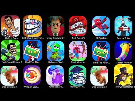 Bowmasters Choo Survival Impostor Shoot Troll Quest TV Shows Zombie