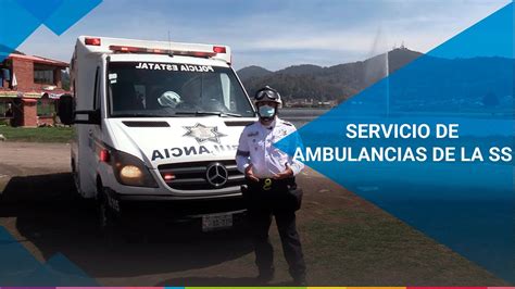 Servicio de ambulancias de la Secretaría de Seguridad YouTube