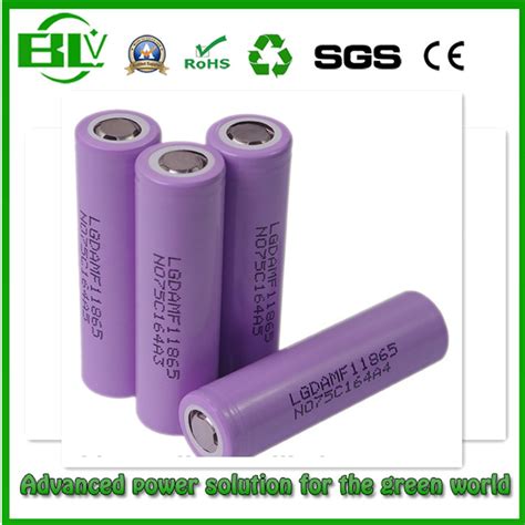 LG 3 7V 2200mAh 18650 Battery 10A Discharge Current 18650mf1 Li Ion