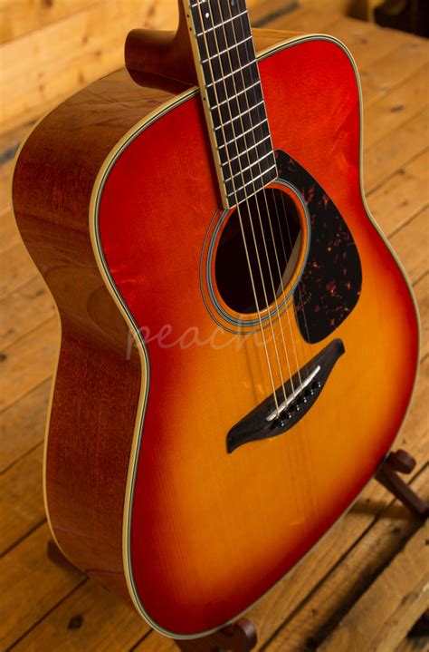 Yamaha FG820 Acoustic Autumn Burst Peach Guitars